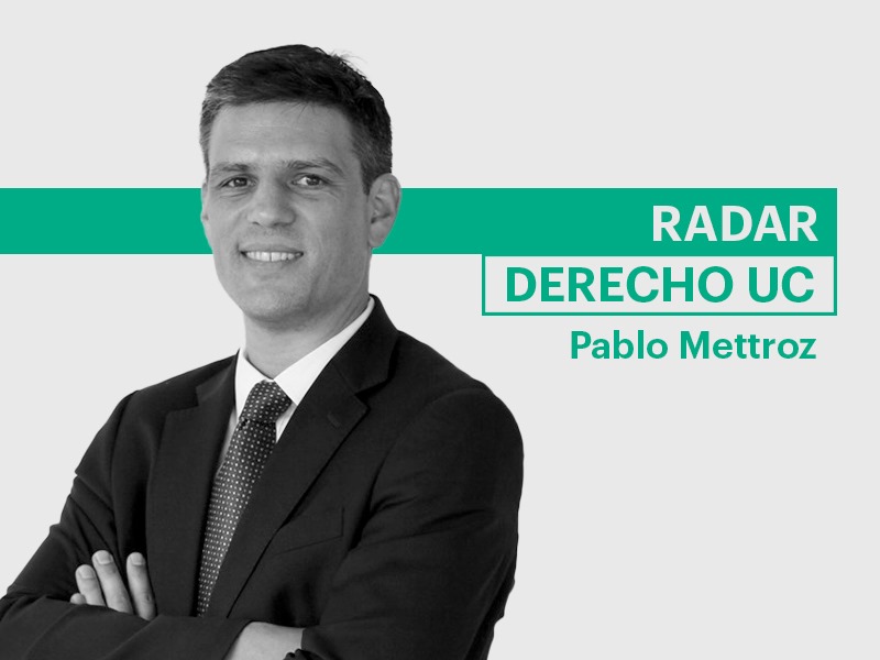Exalumno y profesor Derecho UC, Pablo Mettroz, es el autor de la ...